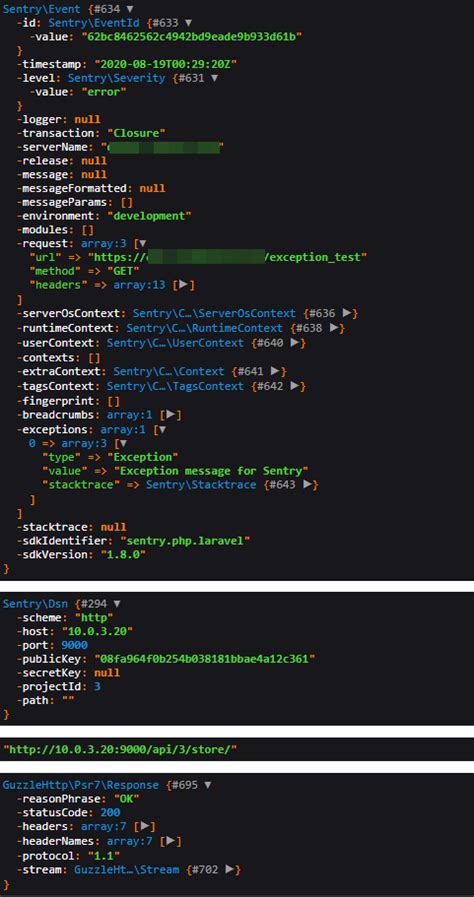 Sentry Exceptions Are Not Showing When Php Artisan Sentrytest Success