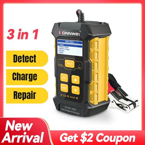 3 In1 자동차 배터리 테스터 5v 12v 배터리 충전기 펄스 수리 100 2000 Cca 전문 자동 배터리 분석기 스캐너 진단 차량 배터리 점검 진단