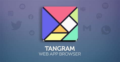 tangram for linux is a browser built for web apps omg linux