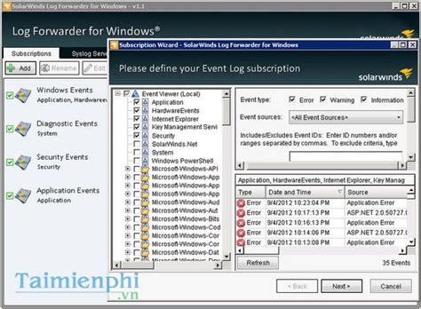 download kiwi syslog server 9 4 1 quản lý cấu hình mạng taimienphi