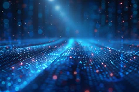 Digital Background Featuring Computer Code And Data Streams Perfect For Tech Themed Visuals