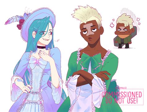 Commissioned Jinx And Lol Ekko Ft Chibi Arcane Ekko Oc Rtimebomb