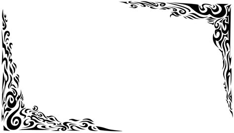 Illustration Of A Photo Frame With A Tribal Design 21624960 Vector Art