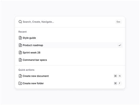 Command Bar By Gunnar On Dribbble Command Bar By Gunnar On Dribbble
