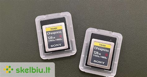 Sony Cfexpress Type B 128gb Skelbiult