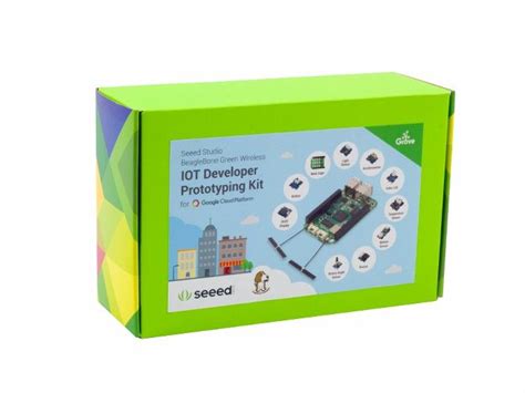 Seeed Studio Beaglebone Green Wireless Iot Developer Prototyping Kit For Google Cloud Platform