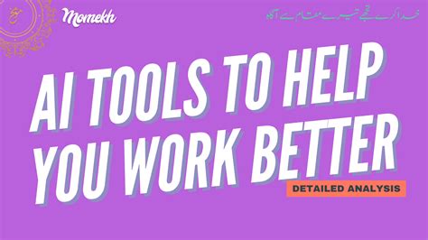Ai Tools You Can Start Using Right Now Momekh
