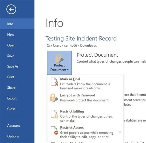 How To Create A Word Doc Which Restricts Editing Copying And Printing