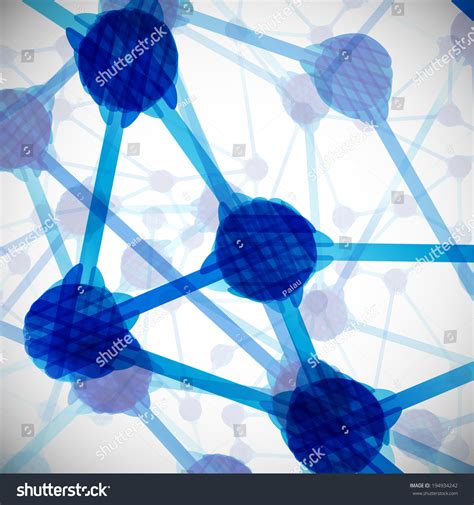 Molecular Structure Abstract Background Stock Vector Royalty Free 194934242 Shutterstock