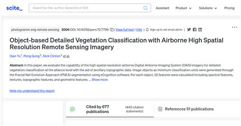 Object Based Detailed Vegetation Classification With Airborne High