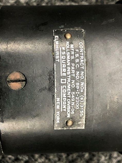 549n 06 Kollsman Synchroscope Indicator