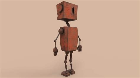 rustcrawler robot 3d model by art teeves