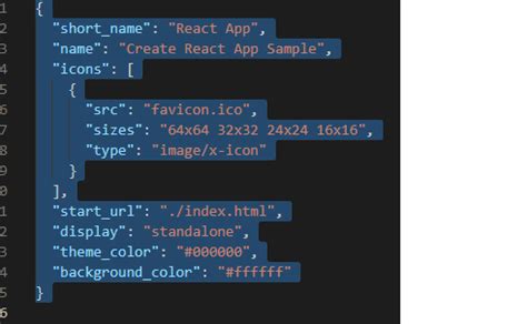 Javascript Gh Pages Deploy Manifest Line Column Unexpected Token Stack Overflow