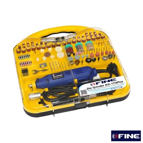 Fine Mini Grinder 173 Pcs 130w Toollk