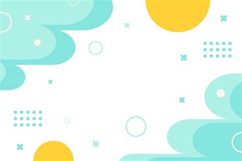 Premium Vector Flat Design Geometric Abstract Background