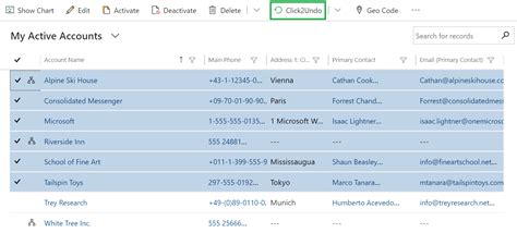 Missed The Click Undo Button In Your Dynamics CRM Install Click Undo Today Microsoft