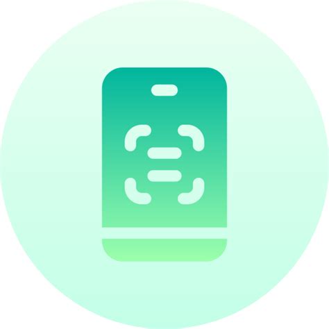 Qr Code Basic Gradient Circular Icon
