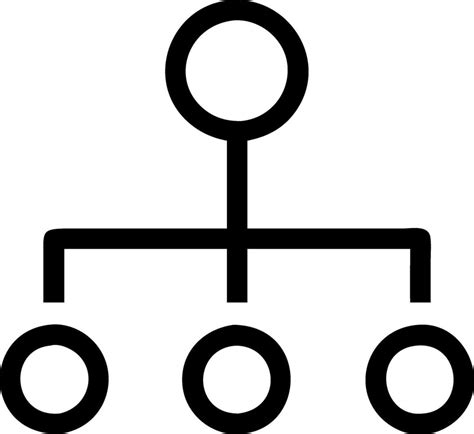 Hierarchical Flow Design Set 56877719 Vector Art At Vecteezy