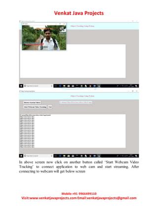 Object Tracking Using Python PDF