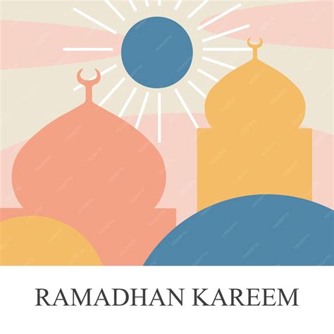 Premium Vector Basic Shape Ramdhan Kareem