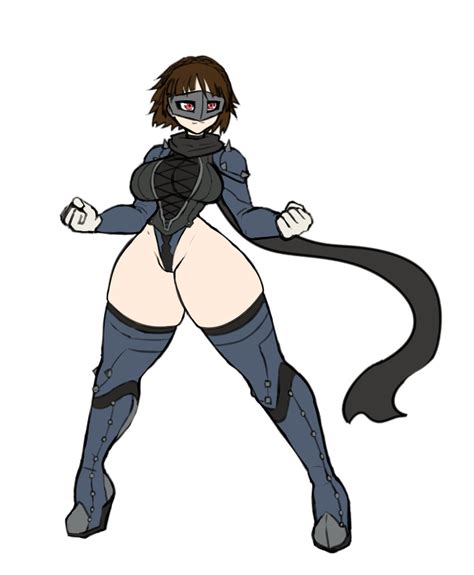 Rule 34 Atlus Big Breasts Breasts Brown Hair Clothing Curvaceous