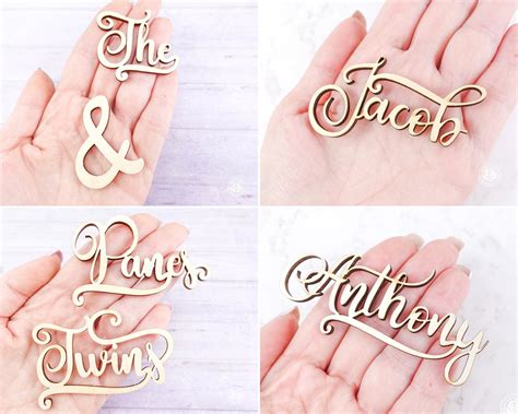 Custom Wood Word Sign Small Personalized Wood Word Cutout Etsy
