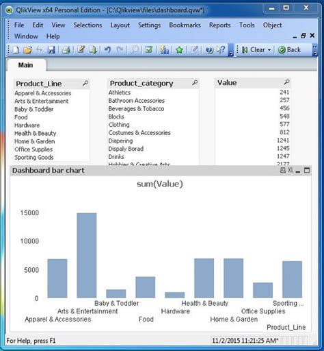 Qlikview 仪表板qlikview基础教程文档qlikview 仪表板学习手册 编程宝典