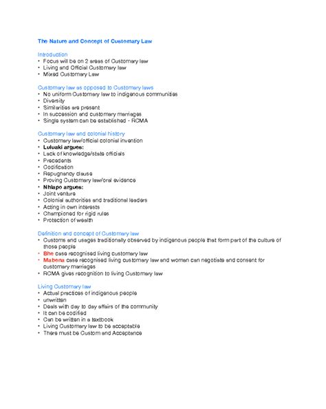 Chapter 2 Summary Legal Pluralism The Nature And Concept Of