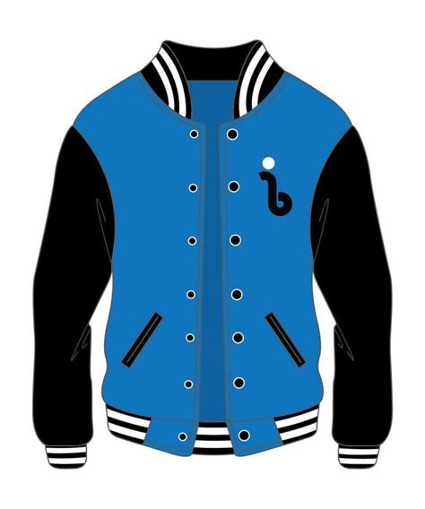 Custom Design Blue And White Varsity Jacket Maker Of Jacket
