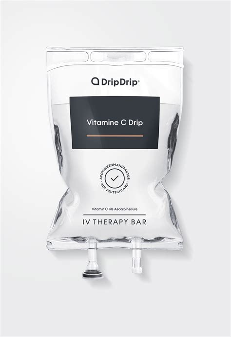 Vitamin C Infusion Vitamin C Drip Dripdrip
