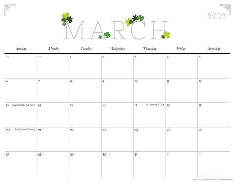 2022 Cute Printable Calendars For Moms Imom