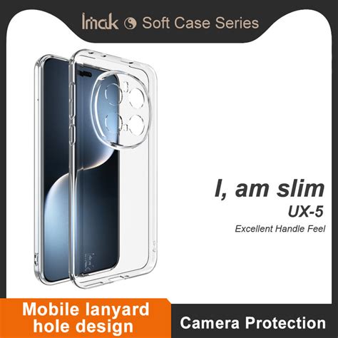 Original Imak Casing Honor Magic Pro G Transparent Soft TPU Back Case Magic G ซลโคนใสกน