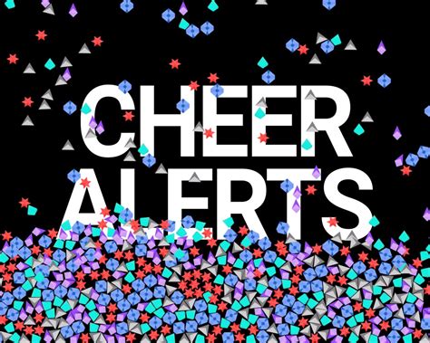 Raining Bits Cheer Alerts Diamonds Bits Treasure Sound Overlay For