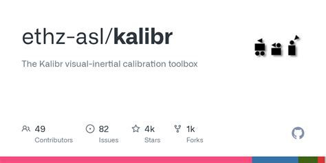 yaml formats · ethz asl kalibr wiki · github