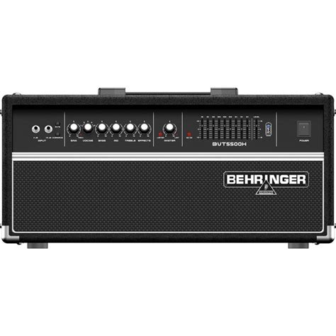 Disc Behringer Ultrabass Bvt5500h Classic 550w Bass Amplifier Head At