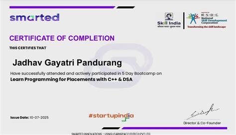 🚀 Successfully Completed An Intensive C And Data Structures