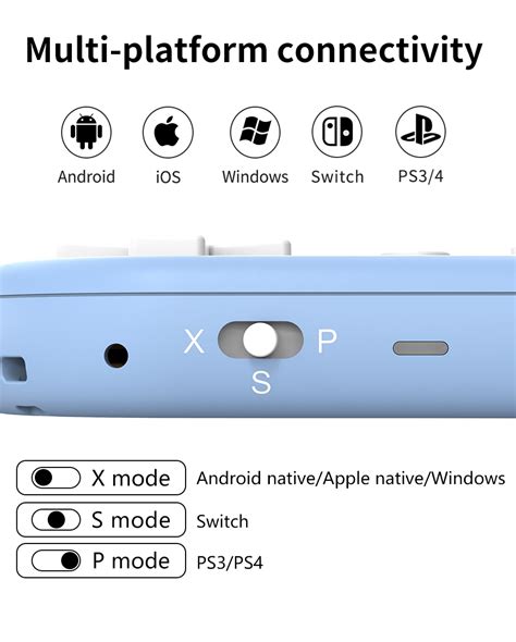 Shanwan New Generation Gamepad For Switch Wireless Joypad For Android Phone Multi Function Mini