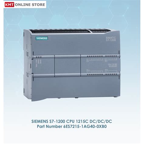 Siemens S7 1200 Cpu 1215c Dc Dc Dc Shopee Thailand