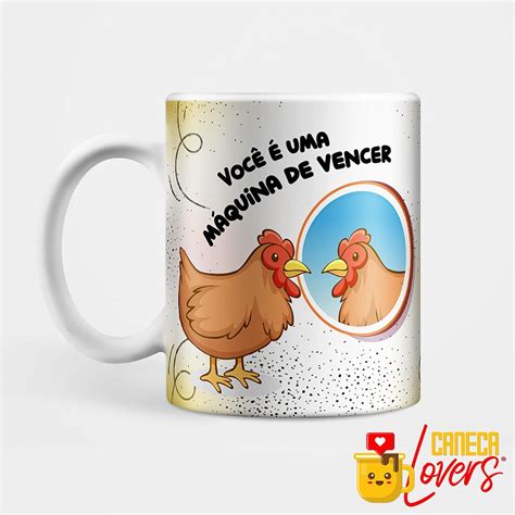 Caneca Você é Uma Máquina De Vencer Caneca Lovers