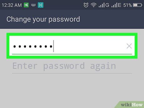 How To Change Password On Line App On Android 7 Steps