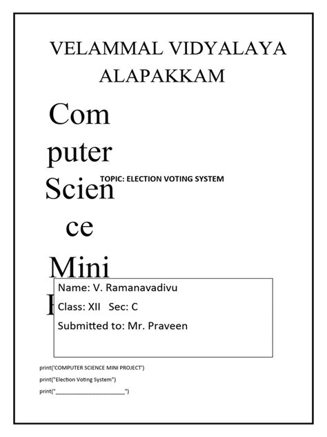mini project 2 0 pdf