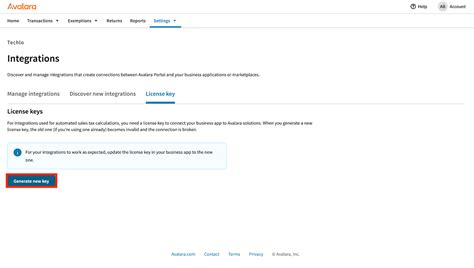 avalara integration guide subscriptionflow