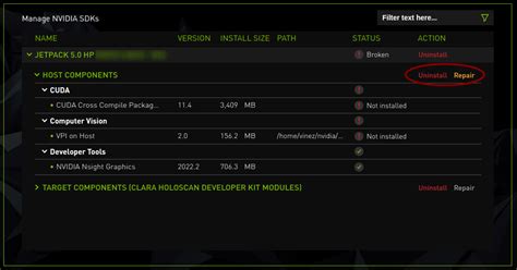 Install Clara Holoscan Software Nvidia Sdk Manager Documentation