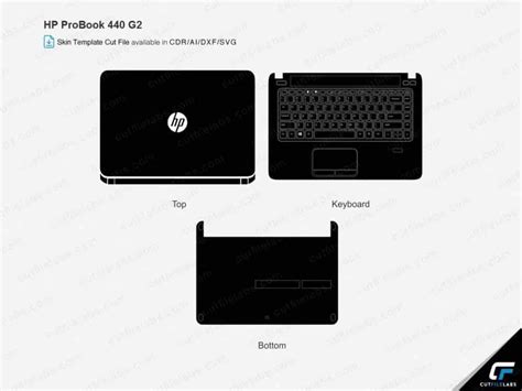 Hp Probook G Cut File Template Cutfilelabs