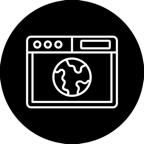 Browser Vector Icon 21137566 Vector Art At Vecteezy