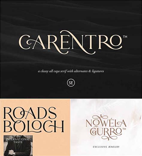 Carentro Classy Serif Font Free Download
