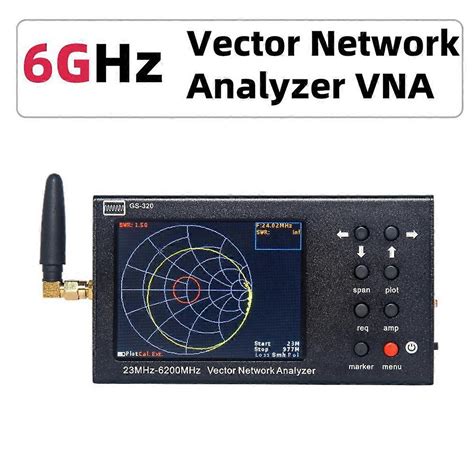 6ghz Vector Network Analyzer Vna Antenna Tester Handheld Portable Radio Detection Wifi Antenna