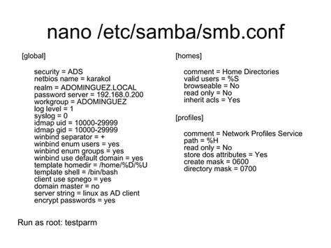 Joining An Ubuntu Machine To An Active Directory Ppt