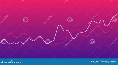 Big Data Visualization Abstract Graphic Consisting Graph And Chart