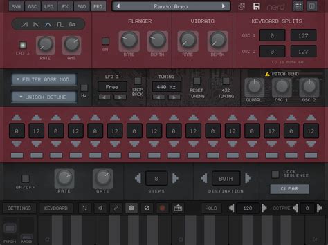 Test AudioKit Pro NERD Synth A x Nord Lead für iOS AMAZONA de